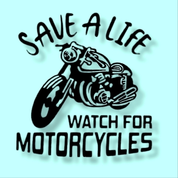 Handmade | Accents | Watch For Motorcycles Vinyl Decal | Poshmark